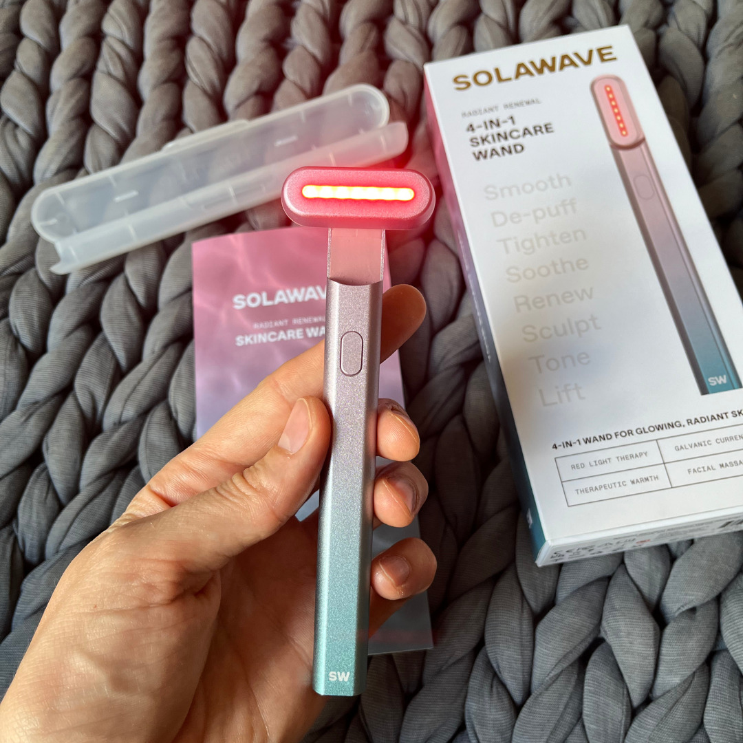 Does Solawave’s Viral 4-in-1 Skincare Wand Actually Do Anything for ...